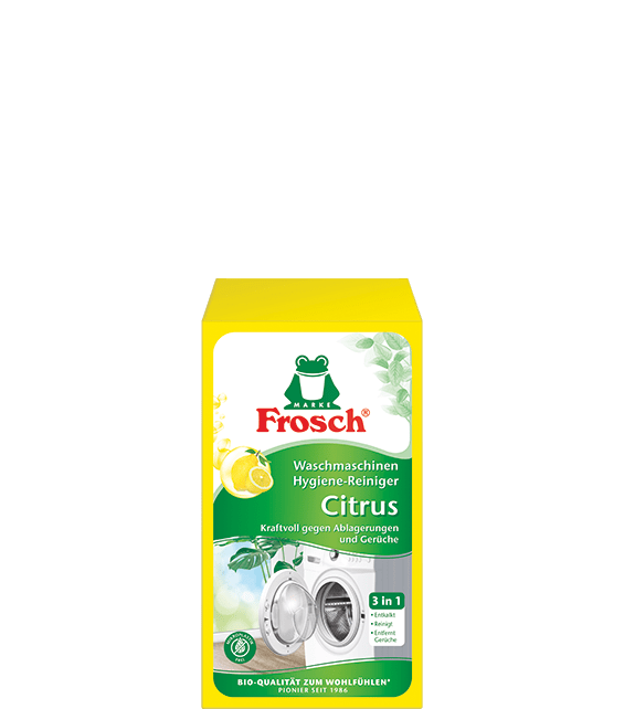 Frosch Washing Machine Hygiene Cleaner Citrus | frosch.at